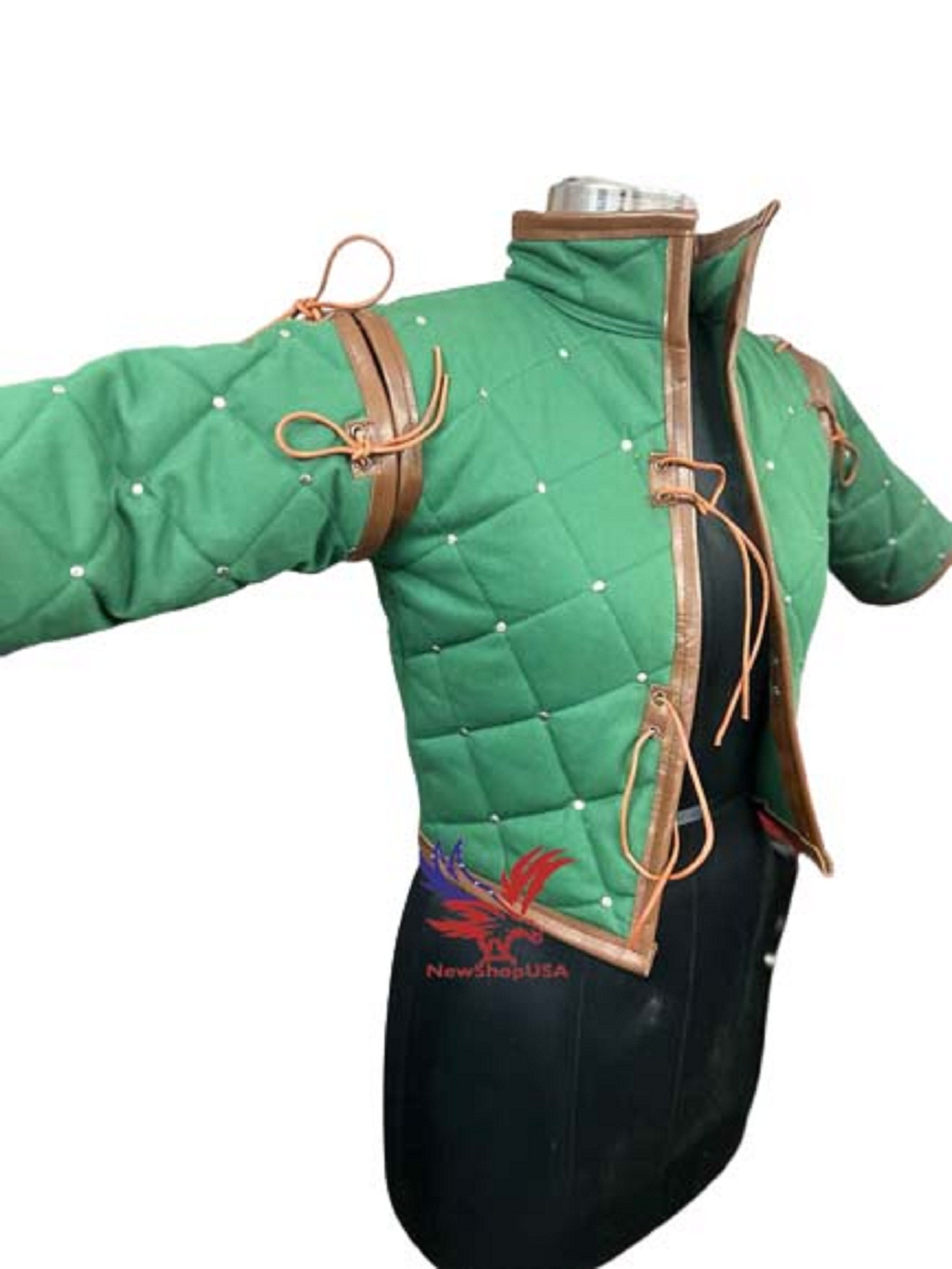 Female Gambeson PADDED Armor Assasin Witcher Gambeson - Etsy