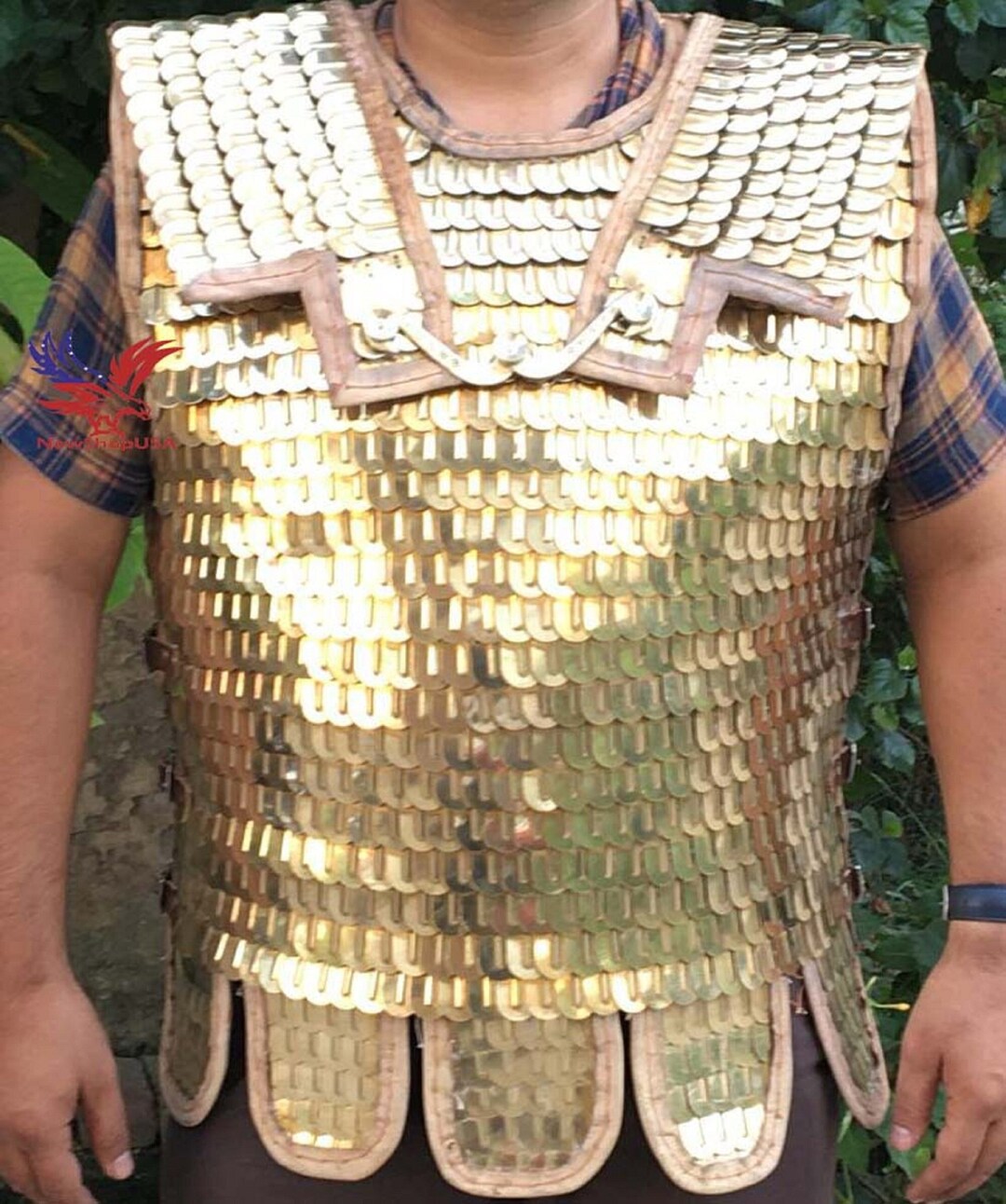 Lorica Squamata Brass Scale Armor Romans and Greek Scale - Etsy