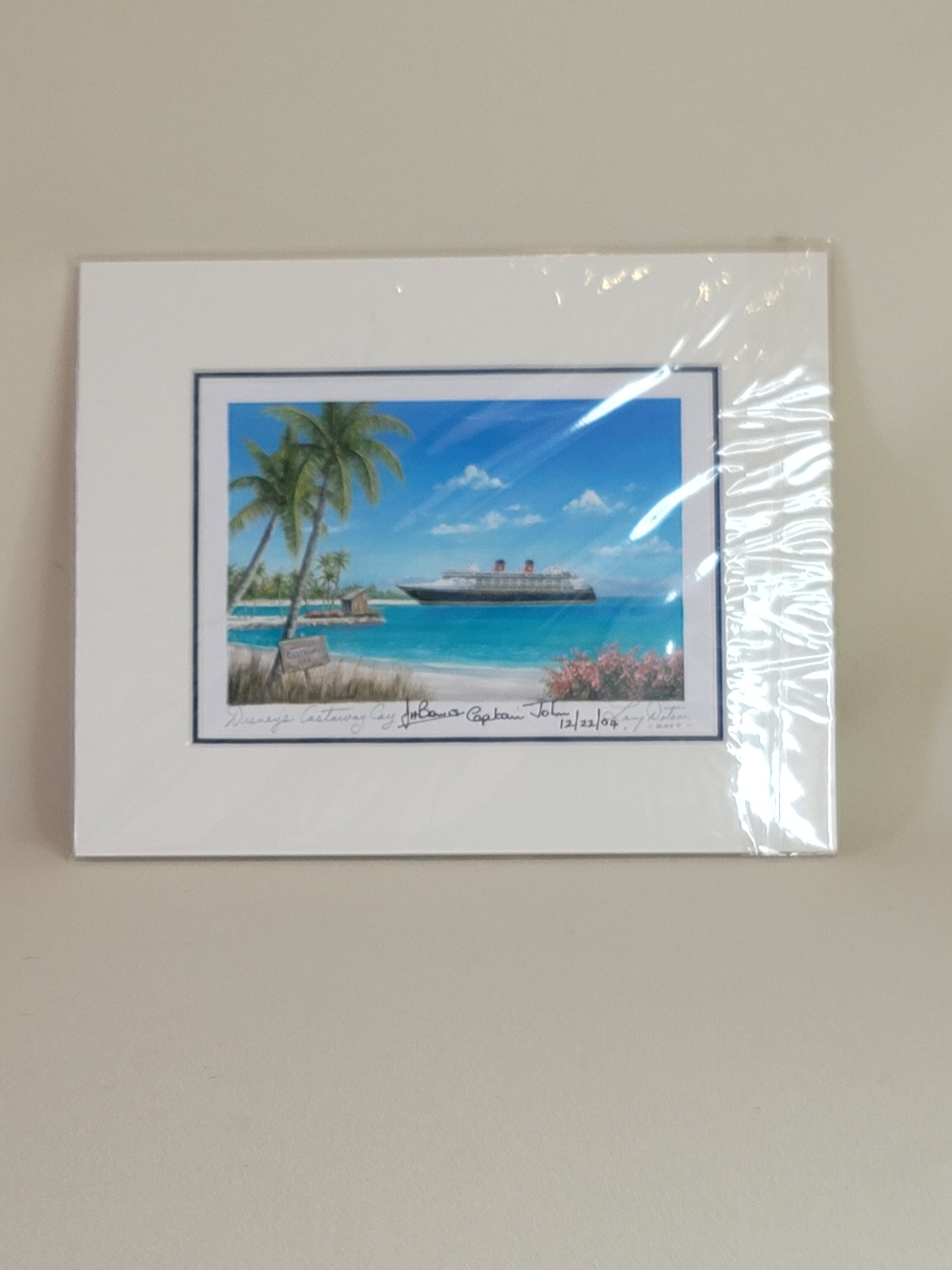 Disney’s Castaway Cay Print, Hand Signed (1516) - Etsy