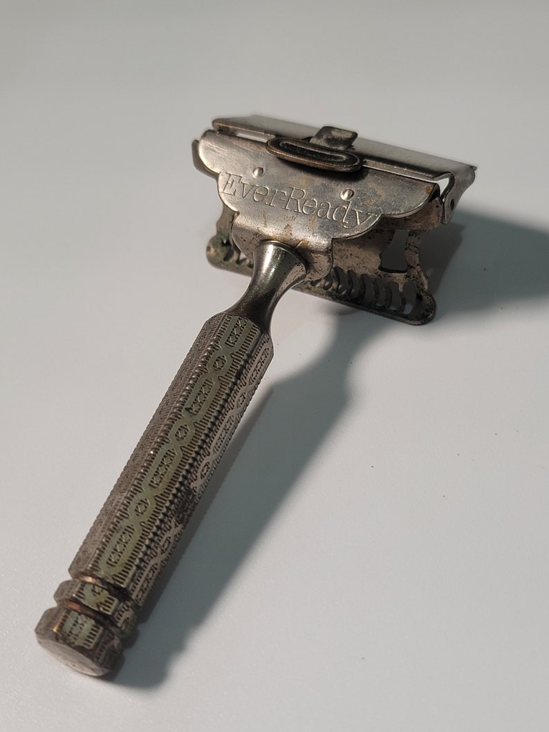 1912 Vintage Ever Ready Single Edge Safety Razor England Grooming ...