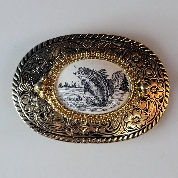 Bass Belt Buckle - Etsy
