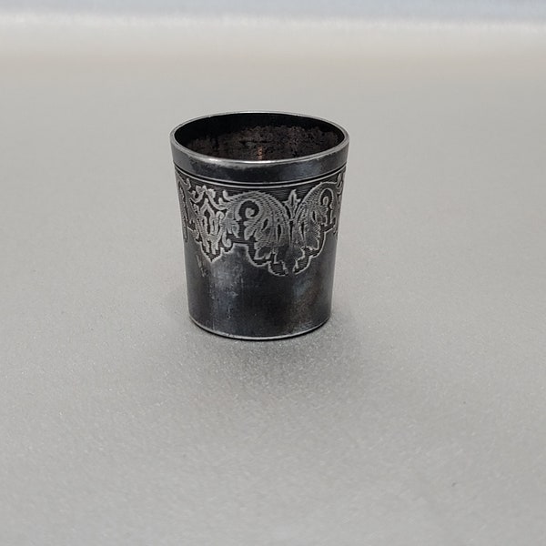 Silver Shot Glass - Etsy