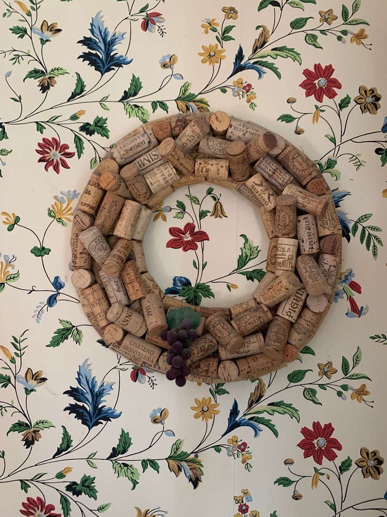 Cork Wreath - Etsy
