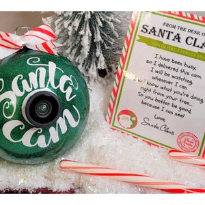 Santa Cam Christmas Decor, Santa Spy Cam, Christmas Gift for Kids ...