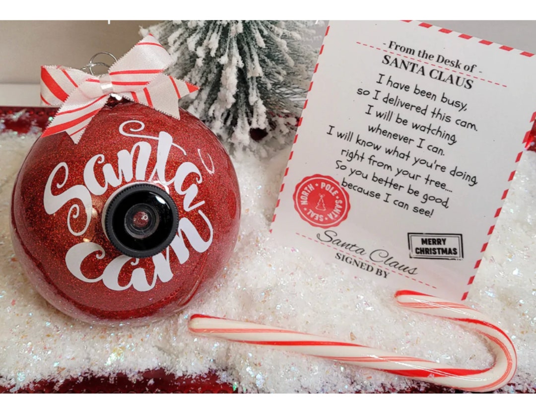 Santa Cam Christmas Decor, Santa Spy Cam, Christmas Gift for Kids ...