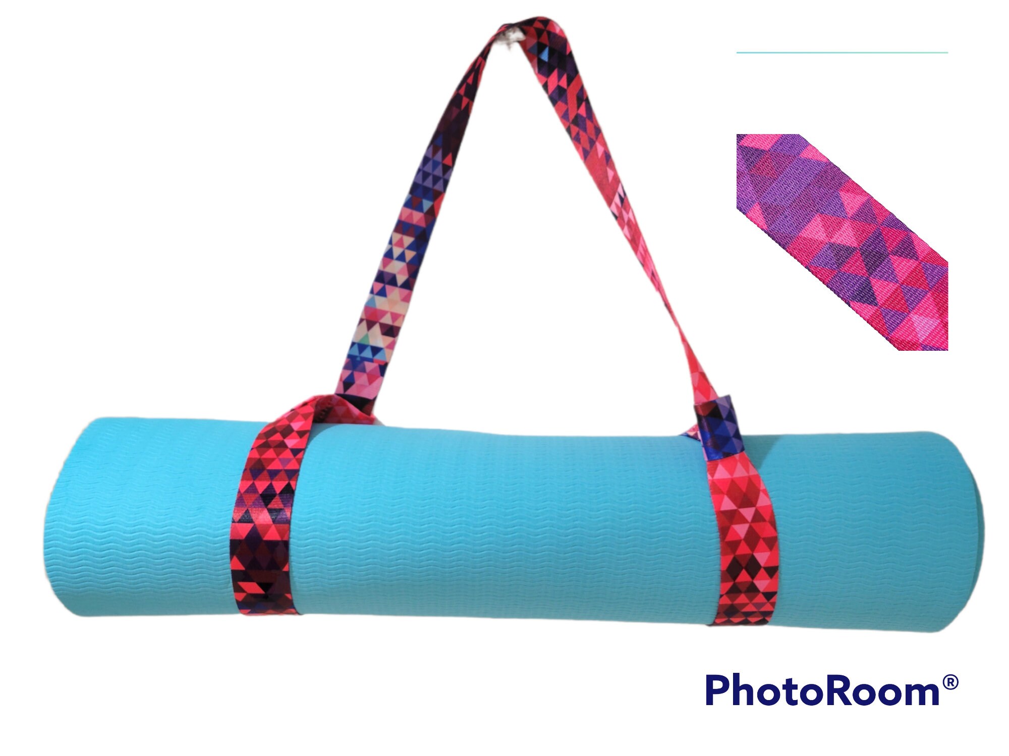 Yoga Mat Strap Carrier Adjustable & Stretchable Yoga Strap Fashionable ...