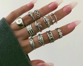 Mid Finger Ring - Etsy