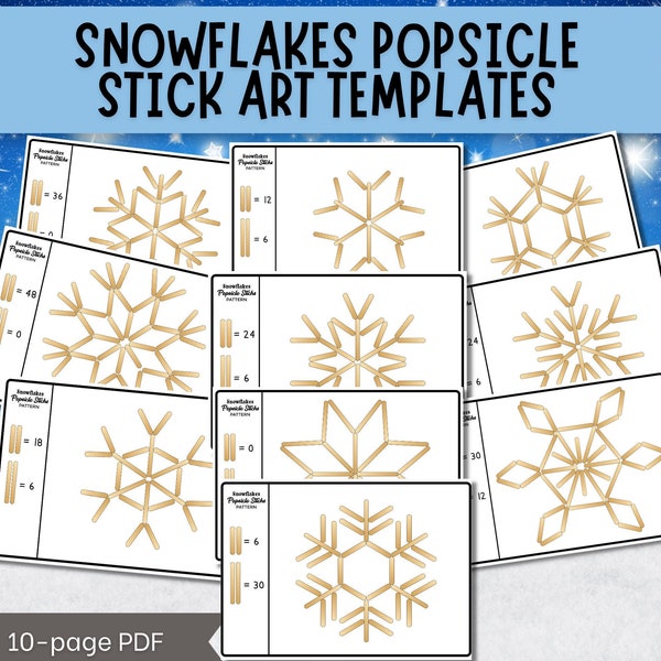 Popsicle Stick - Etsy