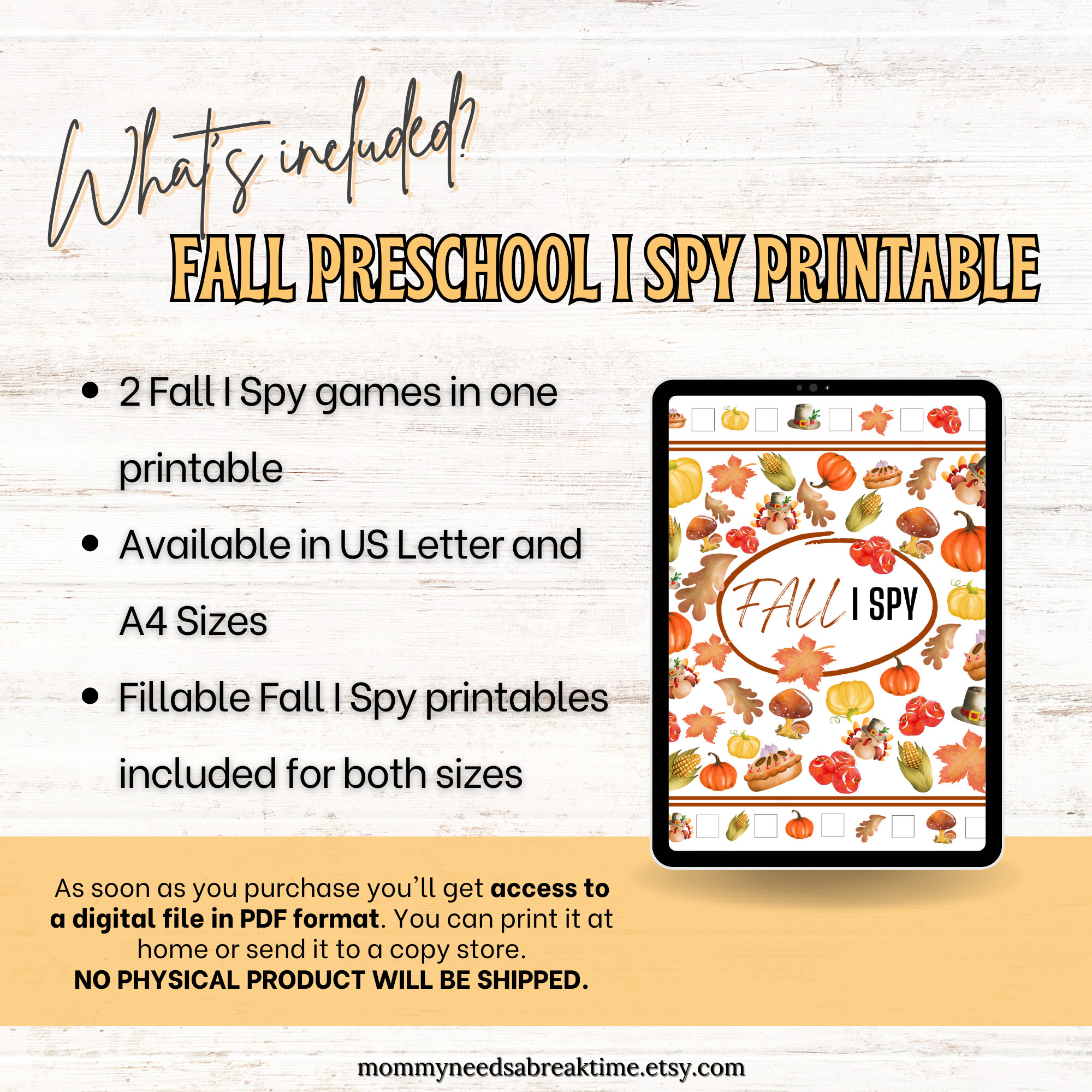 Fall I Spy Printable Road Trip Games | Fall Halloween Games Fall ...