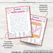 Summer Word Search Preschool Busy Book, Summer Camp Activity Summer ...