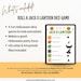 Roll A Pumpkin Halloween Dice Game, Halloween Classroom Favor Halloween ...