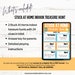 Stuck at Home Indoor Treasure Hunt | Indoor Scavenger Hunt Printable ...