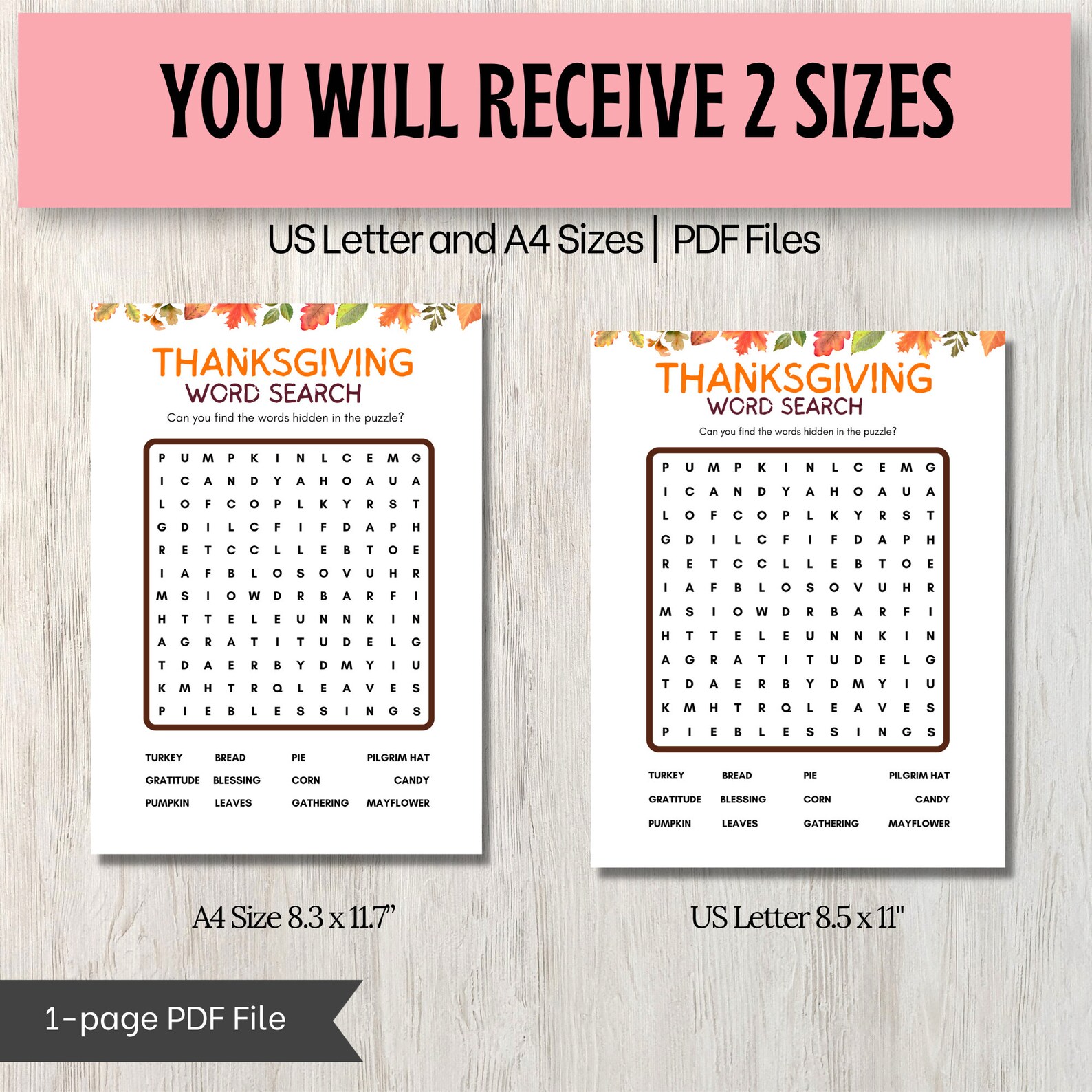 Thanksgiving Word Search Kids Word Search, Thanksgiving Games for Kids ...