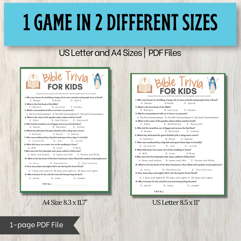 Christmas Bible Trivia, Kids Bible Games, Christmas Trivia Youth Group ...