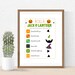 Roll A Pumpkin Halloween Dice Game, Halloween Classroom Favor Halloween ...