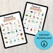 Camping Bingo Printables, Camping Party Game, Camping Party Favors ...