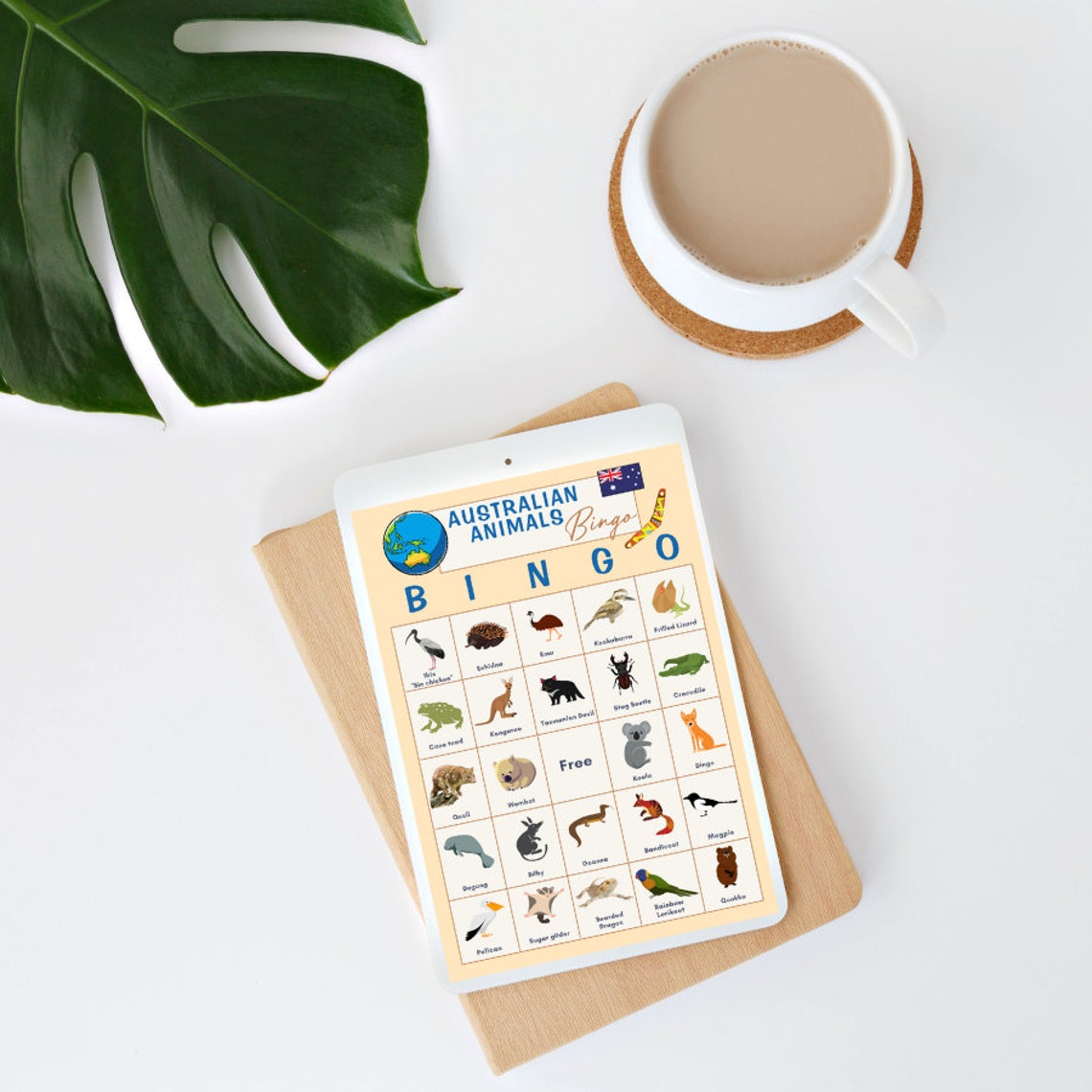 Australian Animals Bingo for Kids Australia Animal Bingo Cards ...