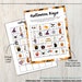 Preschool Halloween Bingo Printable Fall Halloween Game, Halloween ...