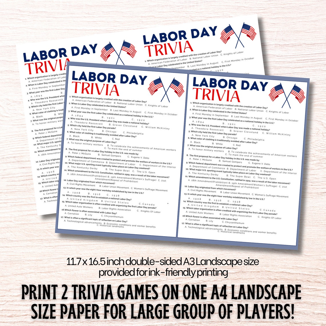 Labor Day Trivia Labor Day Games, Family Reunion Games Youth Group ...