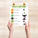 Roll A Pumpkin Halloween Dice Game, Halloween Classroom Favor Halloween ...