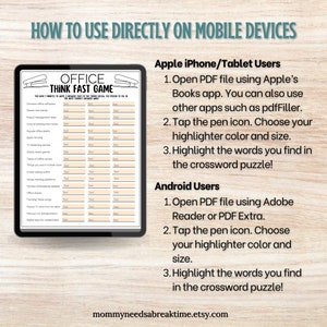 Office Think Fast Game Team Building Games, Coworker Games Workplace ...