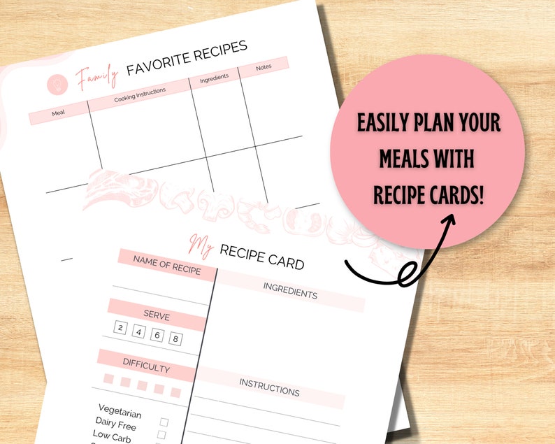 Grocery List Weekly Food Planner, Grocery Budget Family Meal Plan ...