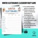 Winter Scattergories, Winter Party Games Winter Classroom Games Class ...