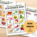 Farmers Market Scavenger Hunt for Kids, Outdoor Scavenger Hunt for Kids ...