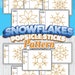 Snowflakes Popsicle Stick Art, Wooden Snowflakes Snowflake Favors ...