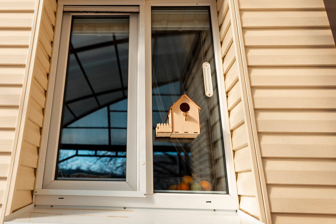Birdhouse for Window Outdoor Diy Craft Kit Garden Decor Diy - Etsy