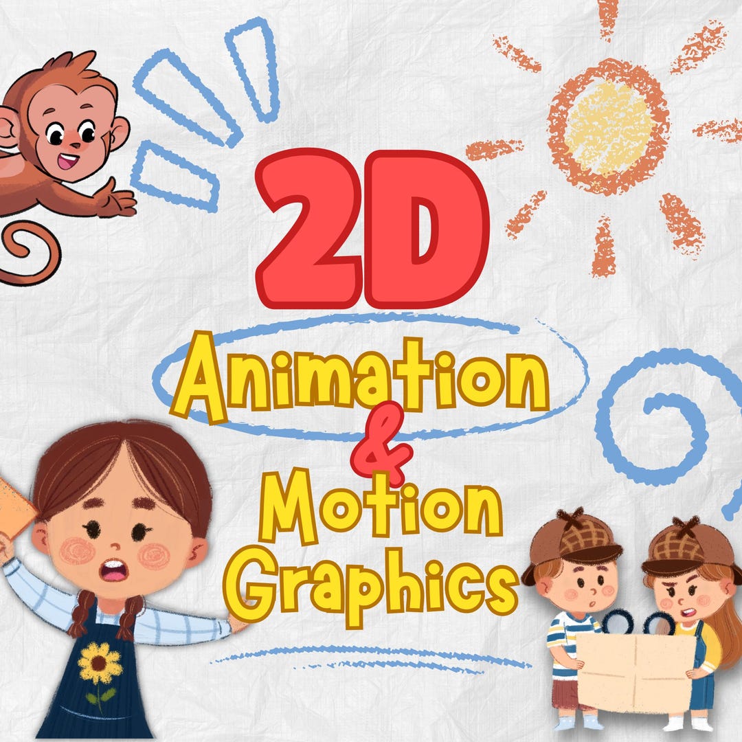 Personalized 2D Animated Video: Motion Graphics for Children's Books ...