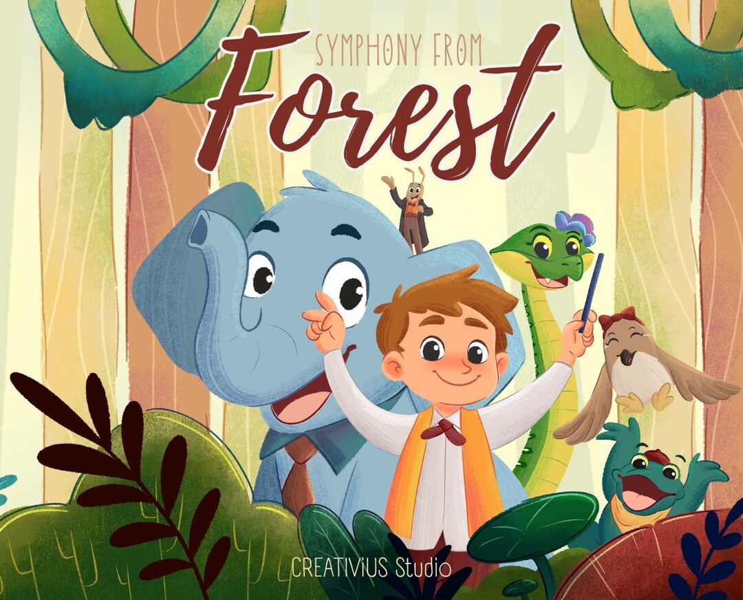 Custom Children's Book Illustrations: Professional Storybook Art for ...