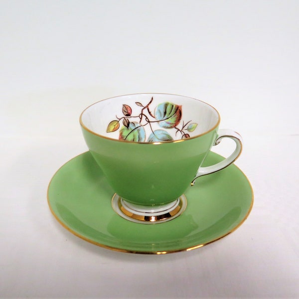 Green Teacup - Etsy