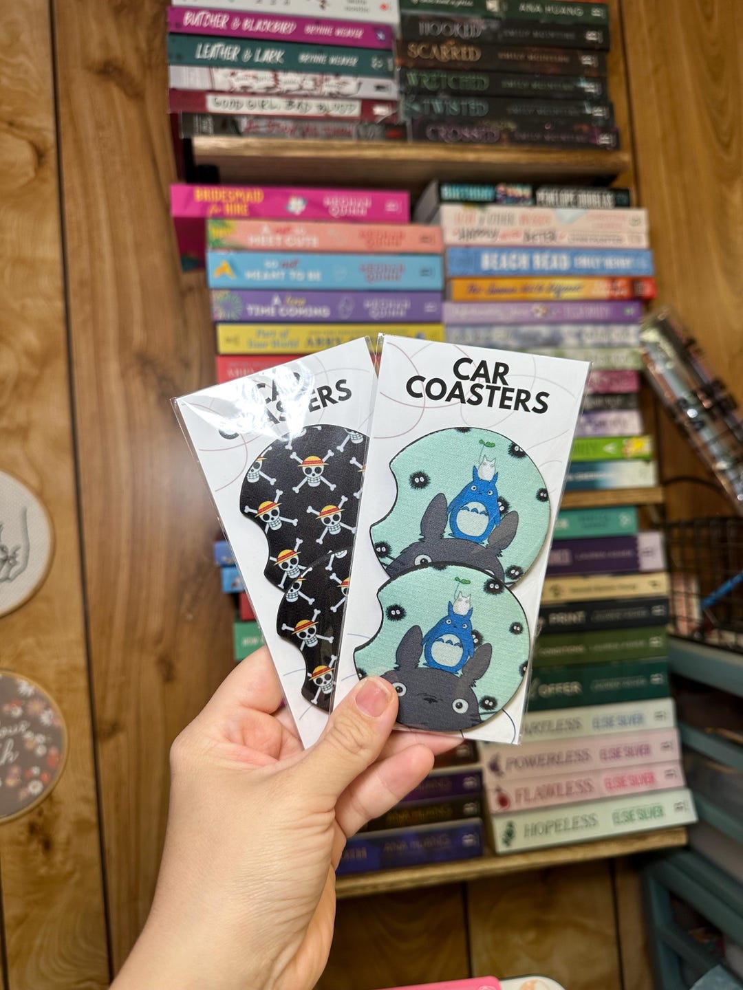 Cartoon Car Coasters Car Accessories,anime Car Accessories, Japanese ...