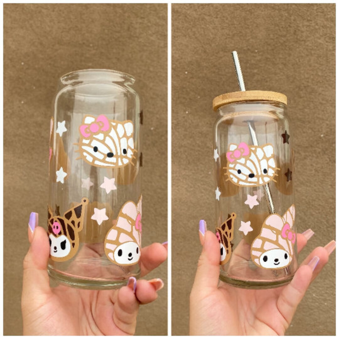 Concha Beer Glass Can, Cat Cups, Animals Cups, Kawaii Cups, Rabbit Cups ...