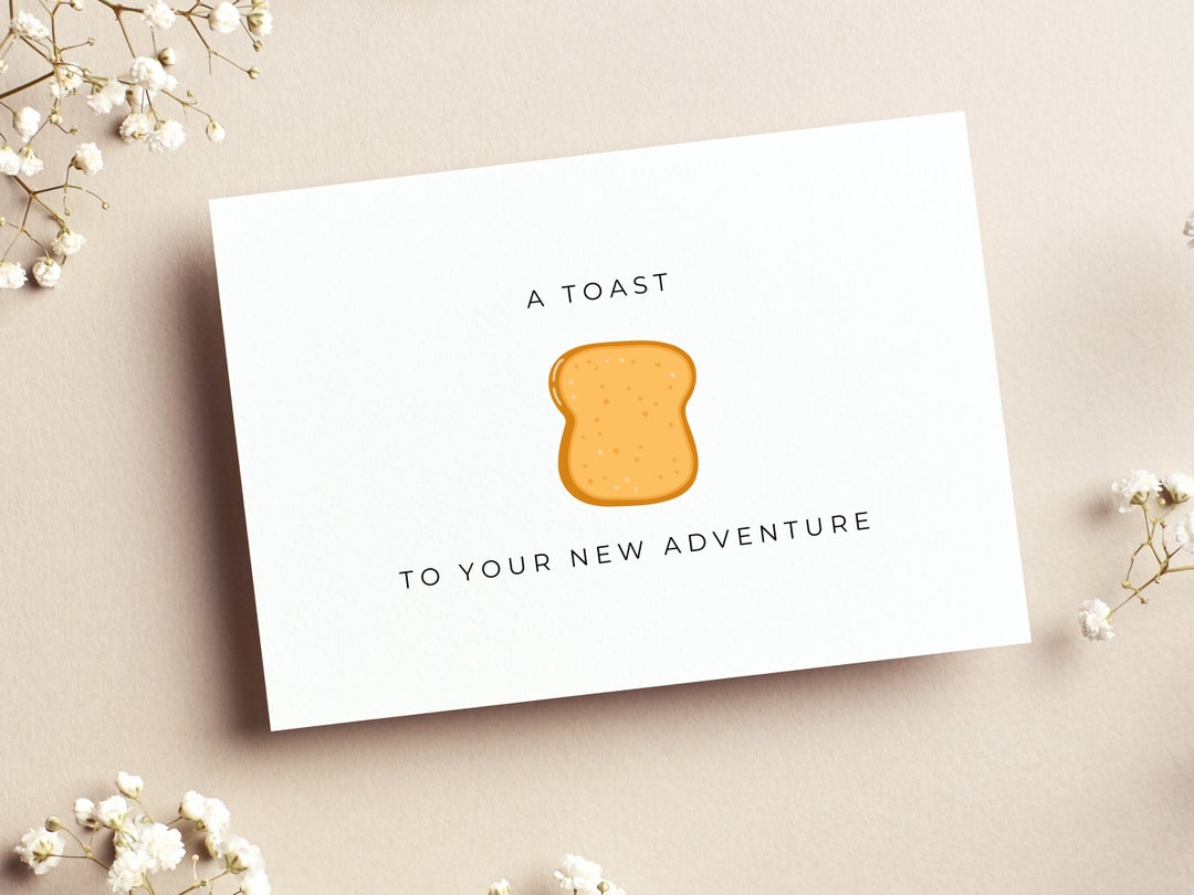 Congratulations Greeting Card | Toast to Your New Adventure | Best of ...