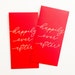 Lucky Red Envelope Double Happiness Happy Wedding Envelopes With Gold ...