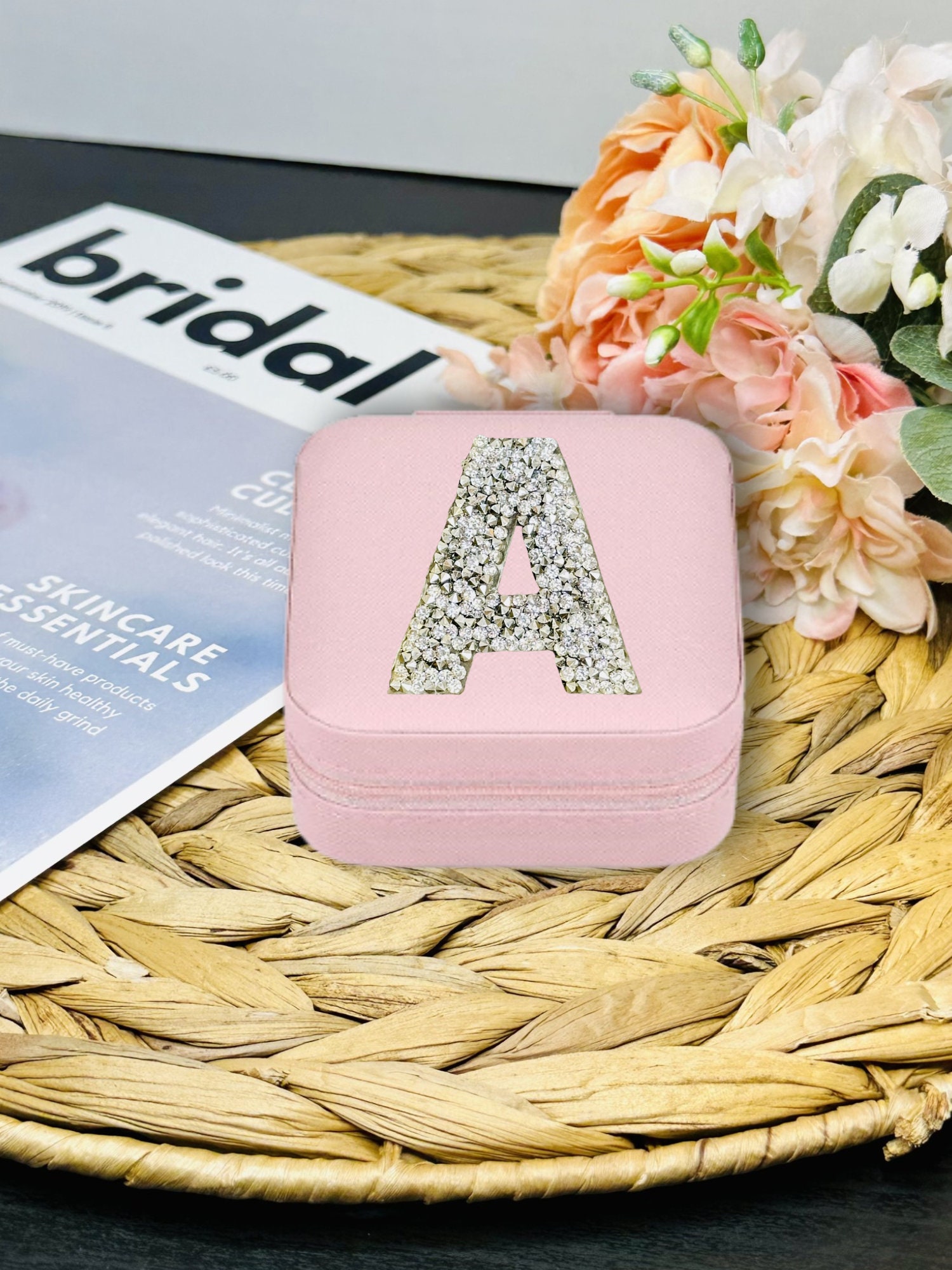 Personalized Travel Jewlery Box, Custom Name Jewlery Box, Accessory ...