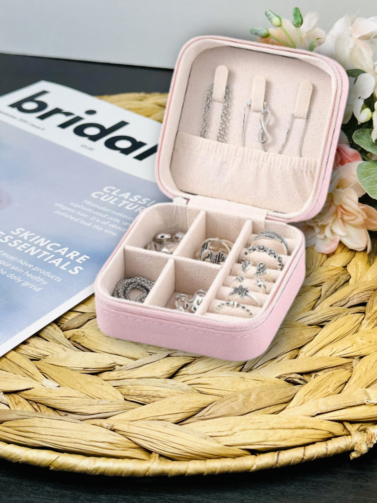 Personalized Travel Jewlery Box, Custom Name Jewlery Box, Accessory ...