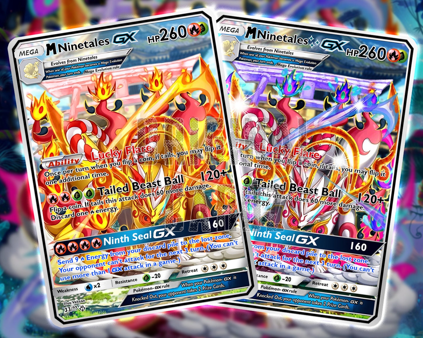 Pokemon Ninetails Mega Evolution