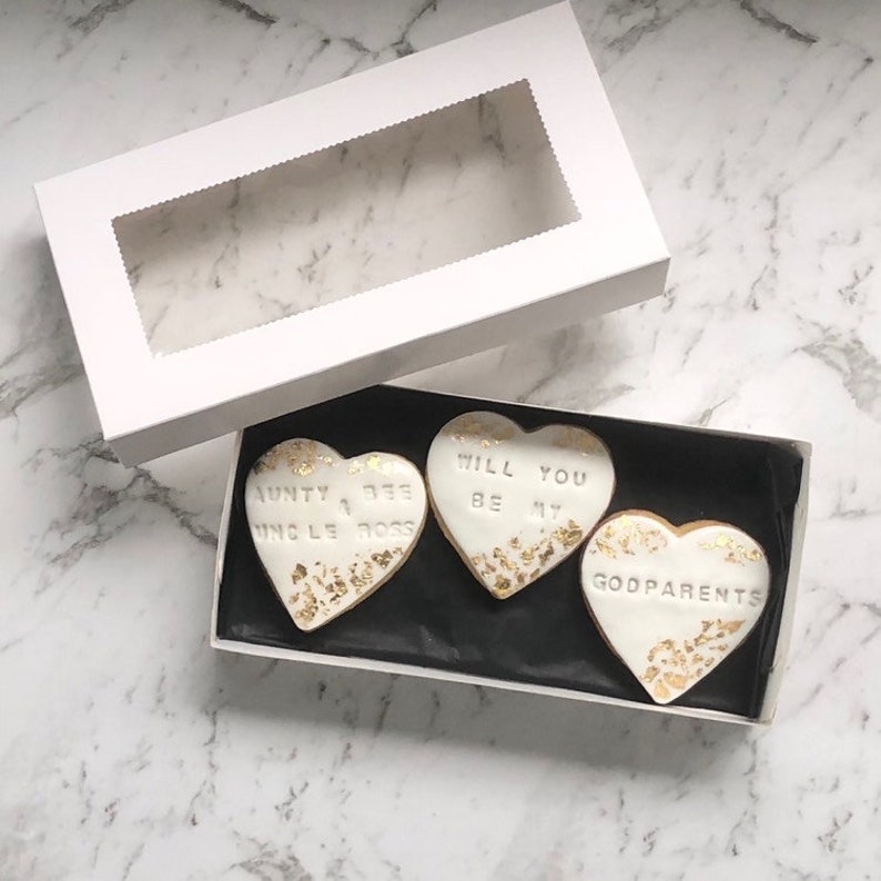 Godparents Proposal Sugar Cookies|will You Be My Godmother Cookies ...