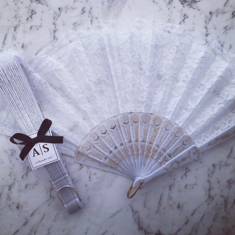 Custom Wedding Fans - Etsy