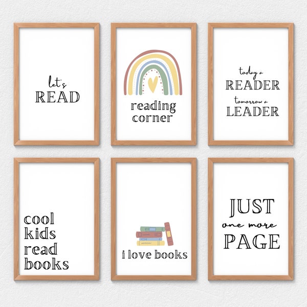 Reading Corner Sign - Etsy