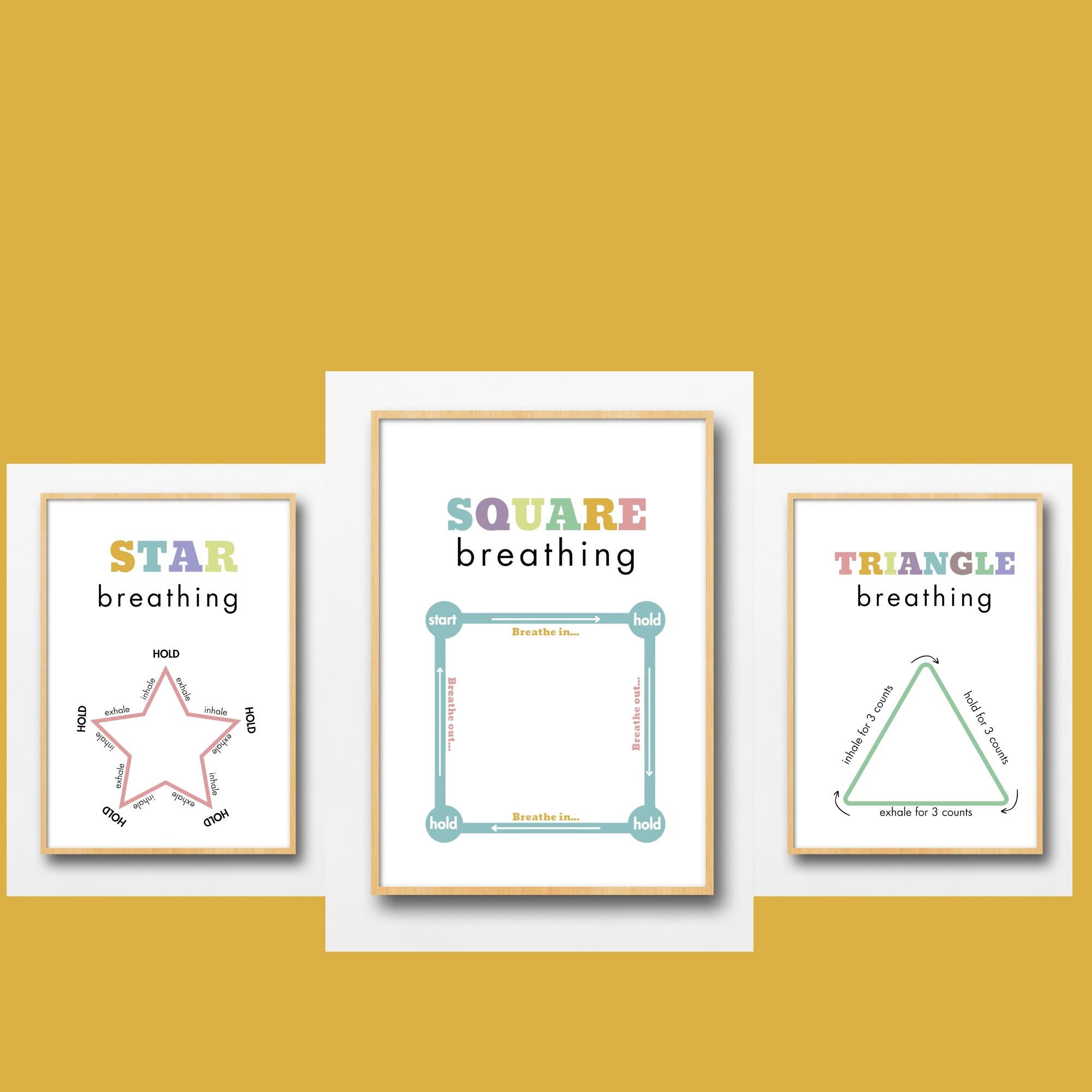 Calming Corner Bundle, Mental Health, Calming Posters, Emotional ...