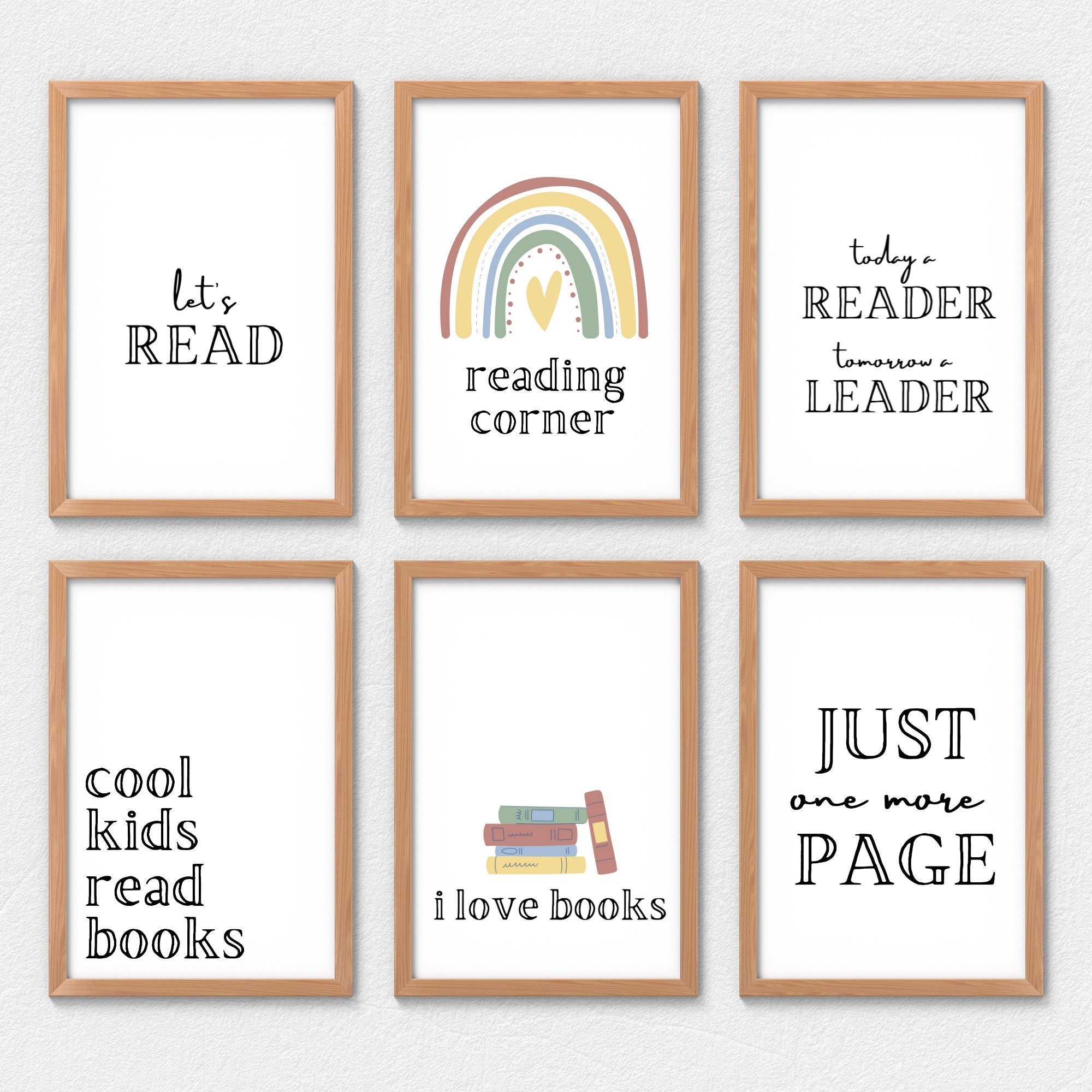Reading Corner Reading Posters Classroom Posters Homeschool Reading ...