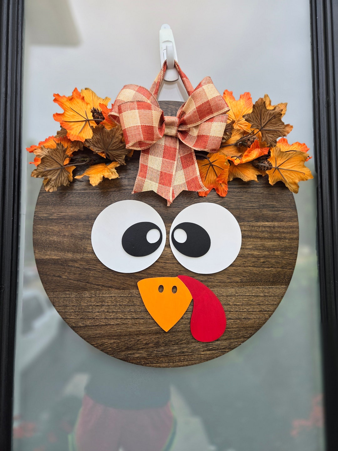 Thanksgiving Welcome Sign, Fall Welcome Sign, Turkey Decoration, Fall ...