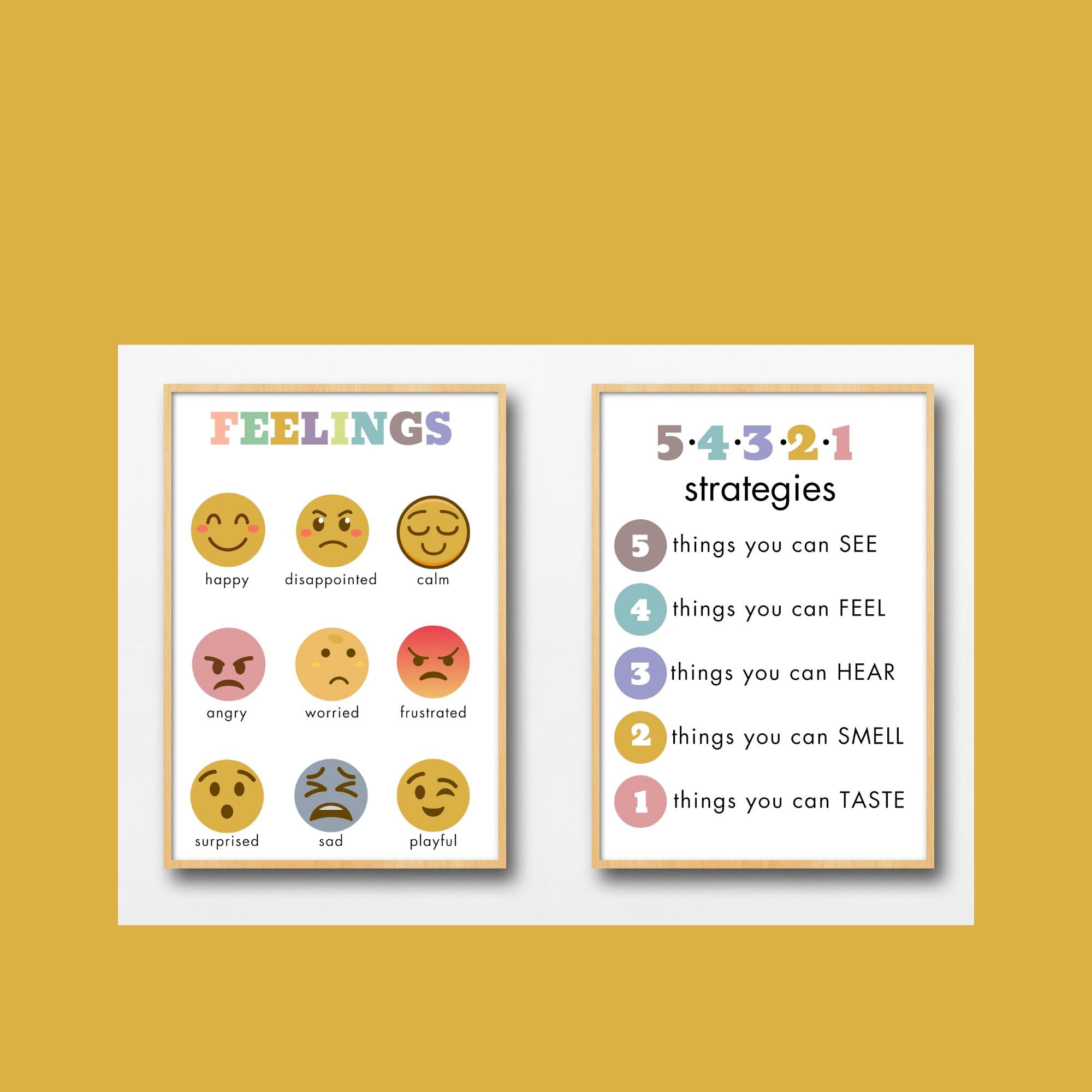 Calming Corner Bundle Mental Health Calming Posters - Etsy