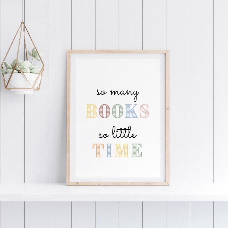 So Many Books - Etsy