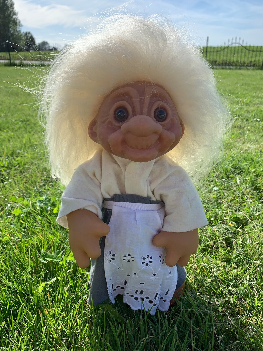 Thomas Dam Vintage XL Grandmother Troll Collectible Denmark Vintage ...