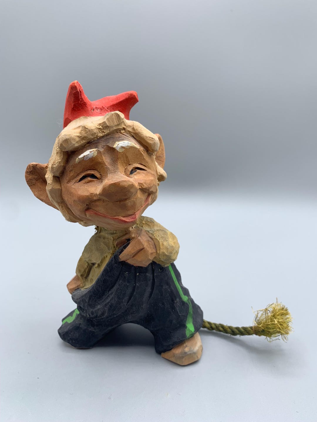 Vintage 1960s Norwegian Troll Henning Engelsen Norway Hand Carved ...